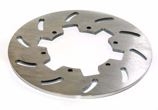 BRAKE DISC STEEL VENTED 100 ID X 217 OD X 6MM