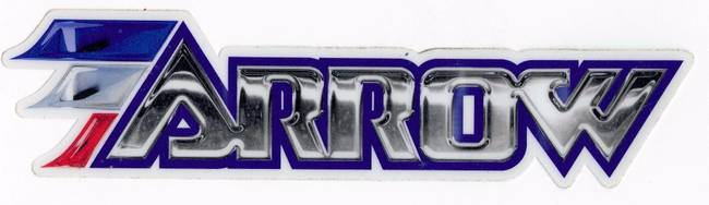 ARROW STICKERS 60 X 250MM [QTY 2]