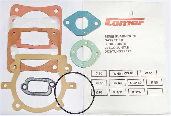 GENUINE COMER S/W80 COMPLETE GASKET SET