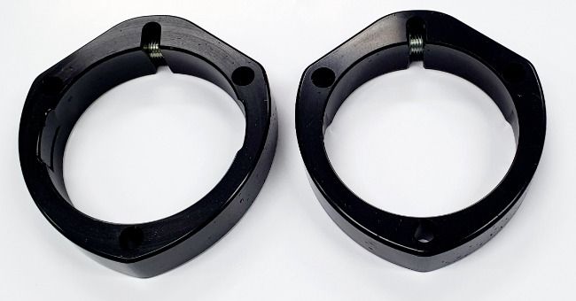 GENUINE ARROW AX6/AX9 REAR 40/50MM BEARING FLANGES [QTY 2] NEW OLD STOCK