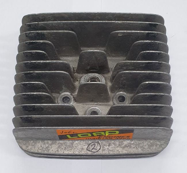 SECONDHAND YAMAHA KT100S SAND CAST CYLINDER HEAD GOOD CONDITION NO 2