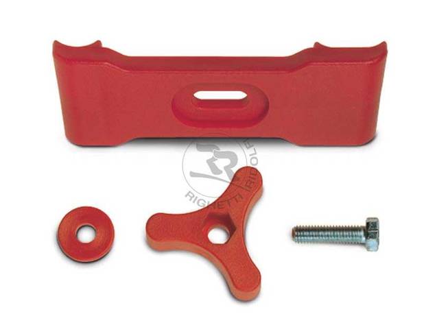 FUEL TANK CLAMP KIT RED R/R
